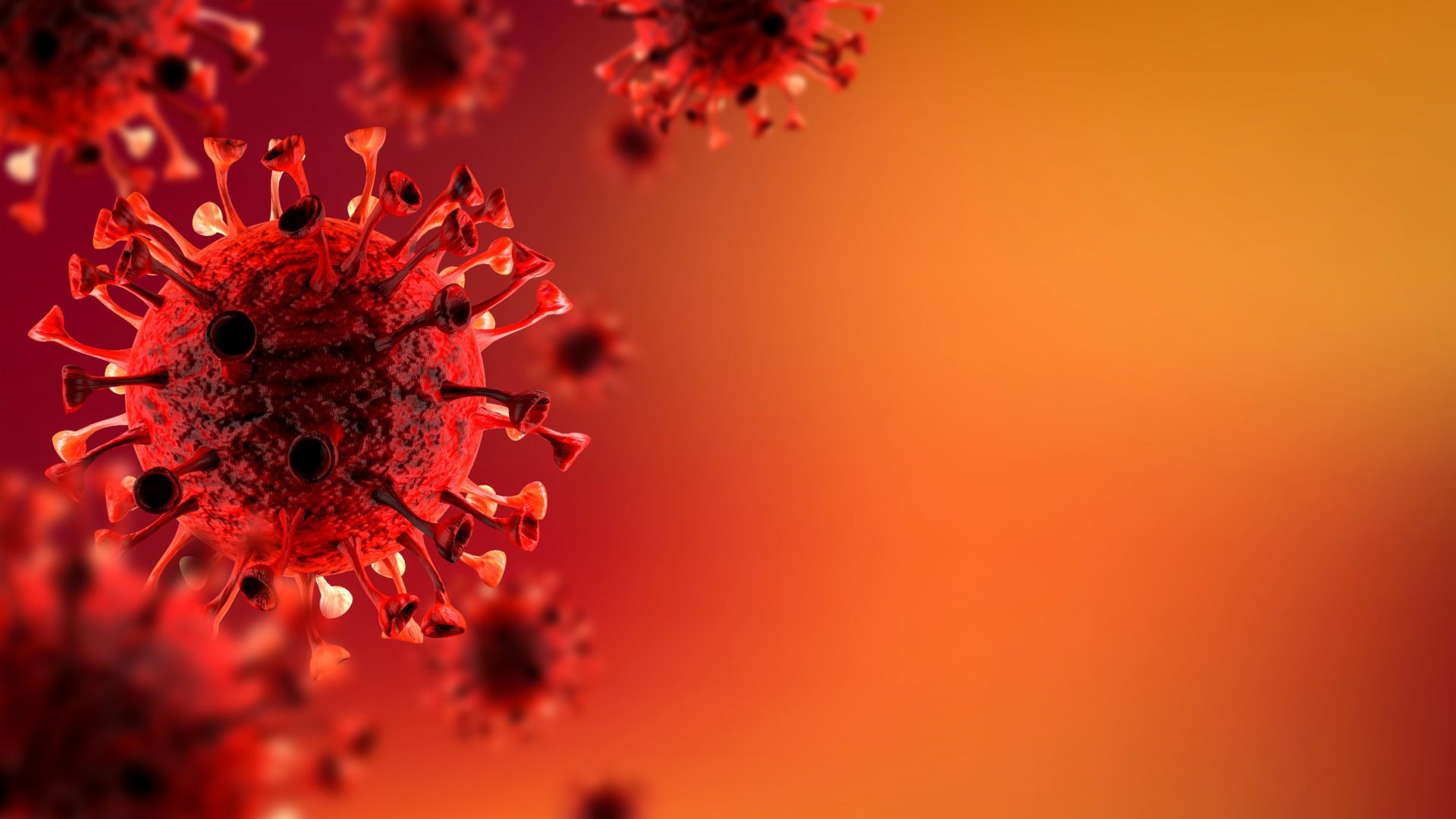 Coronavirus, Virus Outbreak background, Microbiology And Virology ...